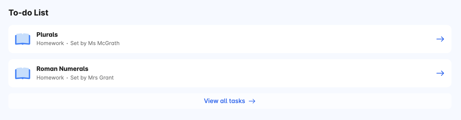 How does my child complete work on Atom School?